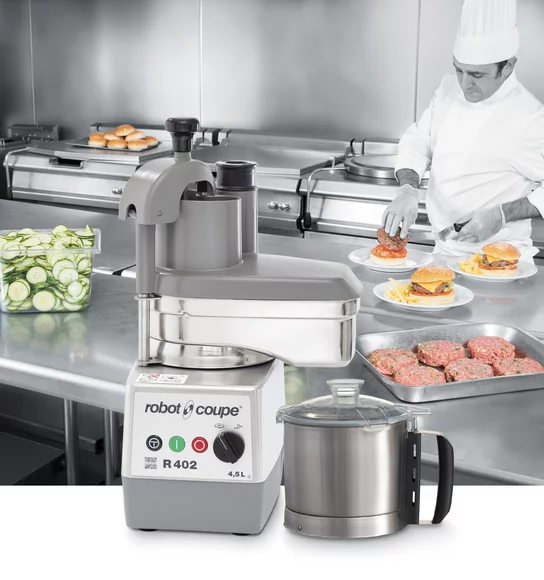 R 402 V.V. Food Processors : Cutter and Vegetable slicer - Robot Coupe