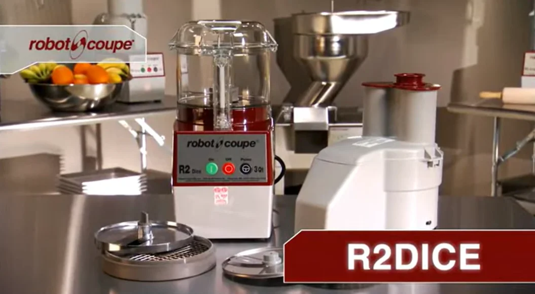 R 2 Dice CLR Combination Processor - Robot Coupe