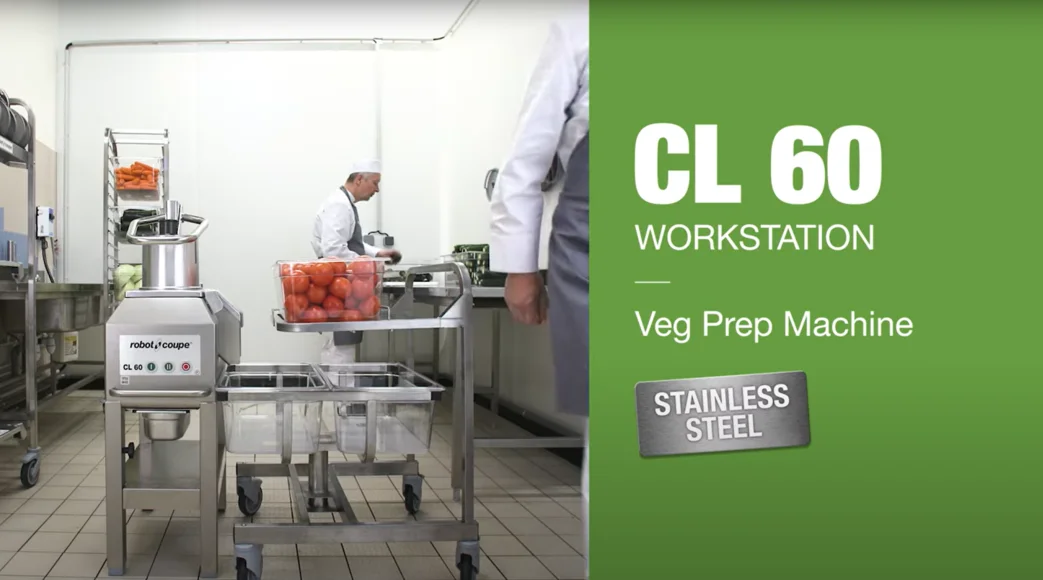 CL 60 Pusher Feed Head Vegetable Preparation Machine - Robot Coupe
