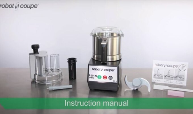 R 201 XL Food Processors : Cutter and Vegetable slicer - Robot Coupe