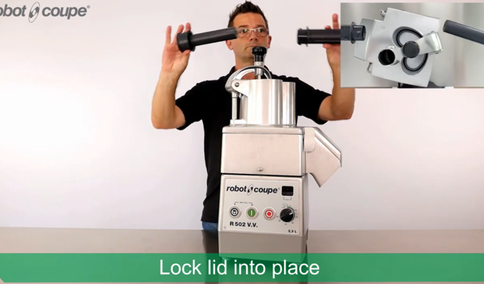 R 502 V.V. Food Processors : Cutter and Vegetable slicer - Robot Coupe
