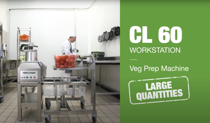 CL 60 Workstation Vegetable Preparation Machine - Robot Coupe